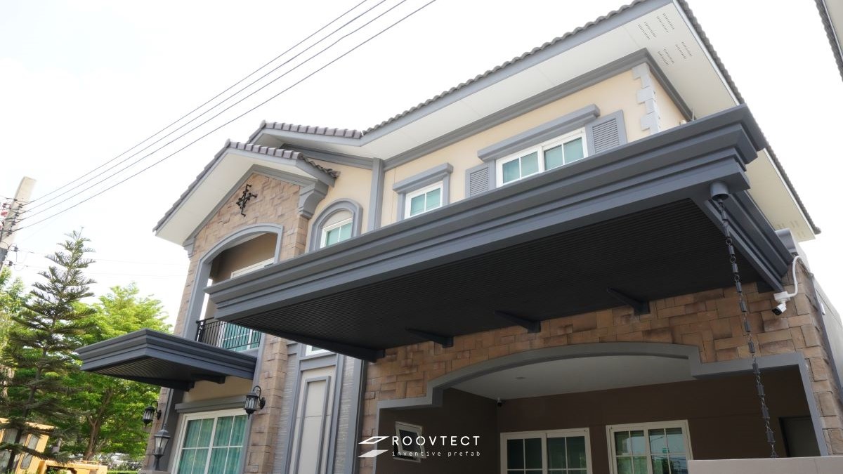รับติดตั้งกันสาดแบบทึบและโปร่ง คุณภาพดี ดีไซน์สวย | ROOVTECT